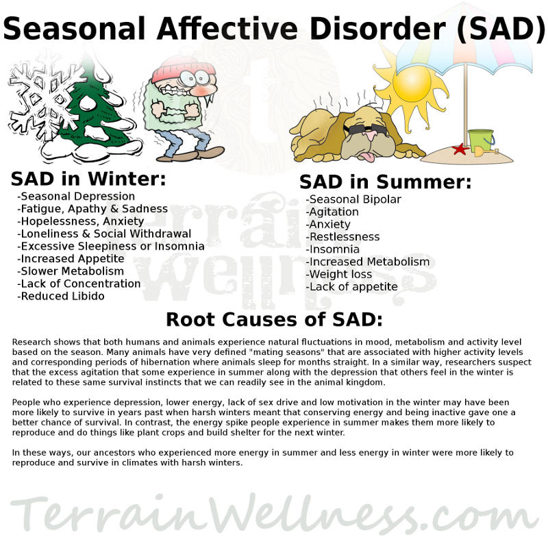Seasonal Affective Disorder (SAD): Root Causes - Naturopathic Primary ...